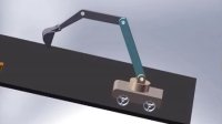 挖掘机solidworks运动仿真动画