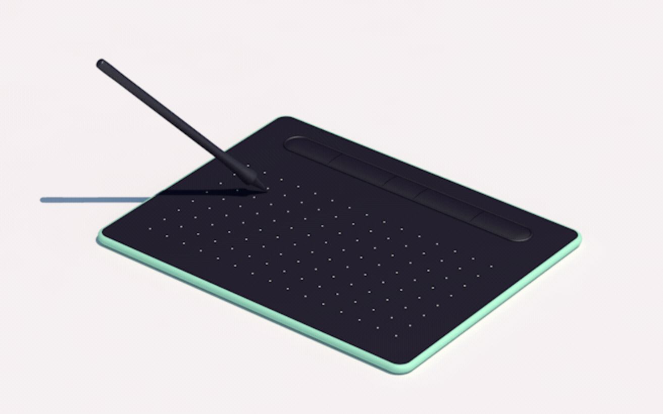 【C4D教程】这个是个成熟的手绘板,可以自己绘图