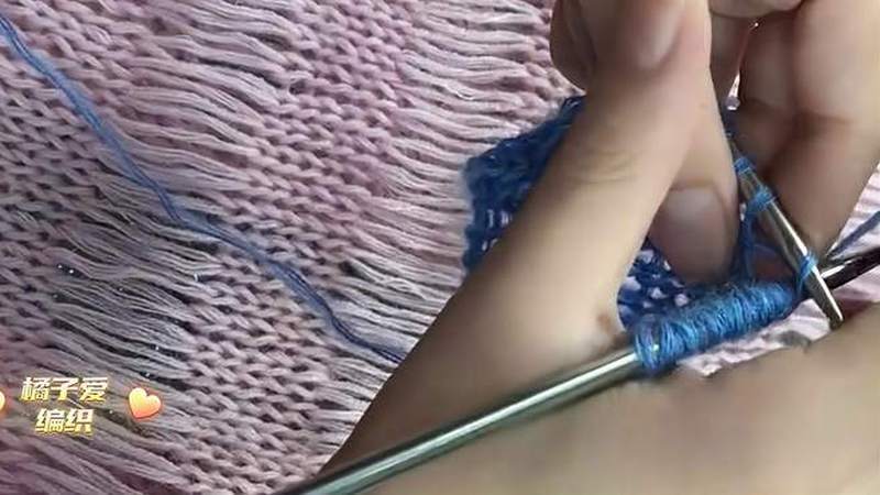 编织教程:拉拉针织法