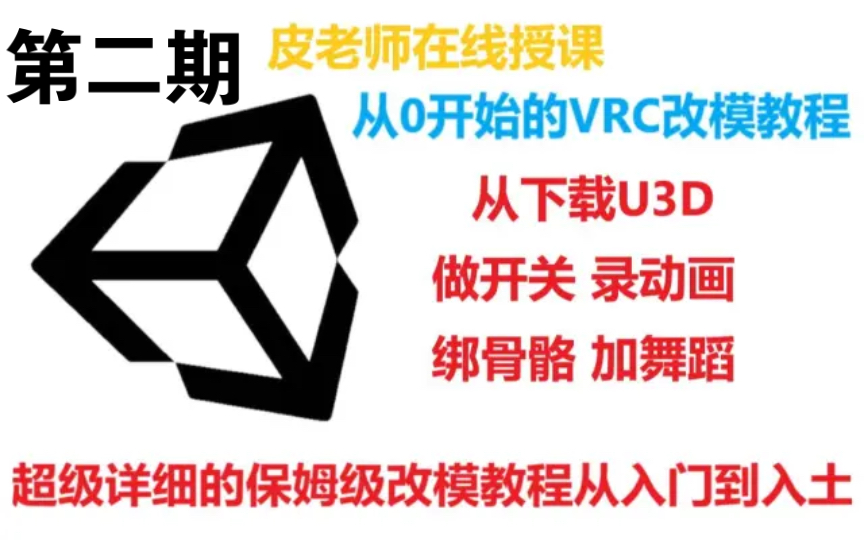 【胎教级别第二期】VRChat改模第二期 上传模型以及着色器和SDK的...