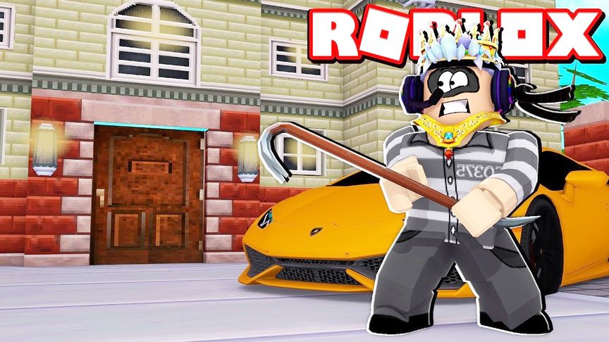小飞象解说 Roblox小偷模拟器 第一次作案就被警察抓进了监狱?