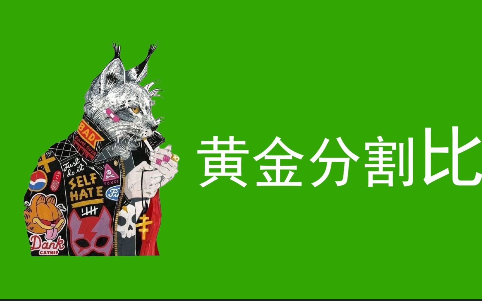 【一知半解】【数学-比例】【黄金分割比】