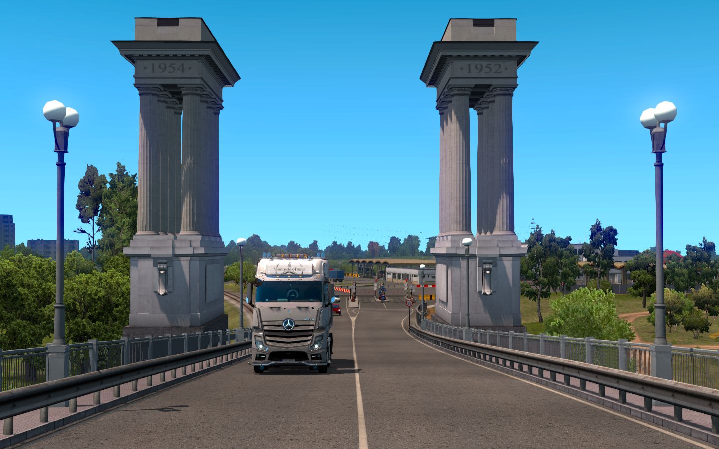 欧洲卡车模拟2:极限测试奔驰性能,通往黑海之路!