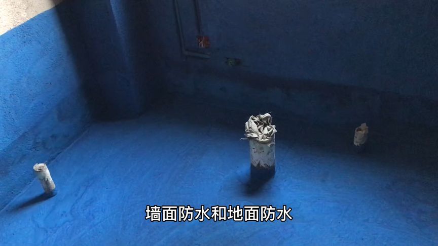 瓦工师傅窝工3天终于等到砖,装修小伙工地砖和防水一块验收