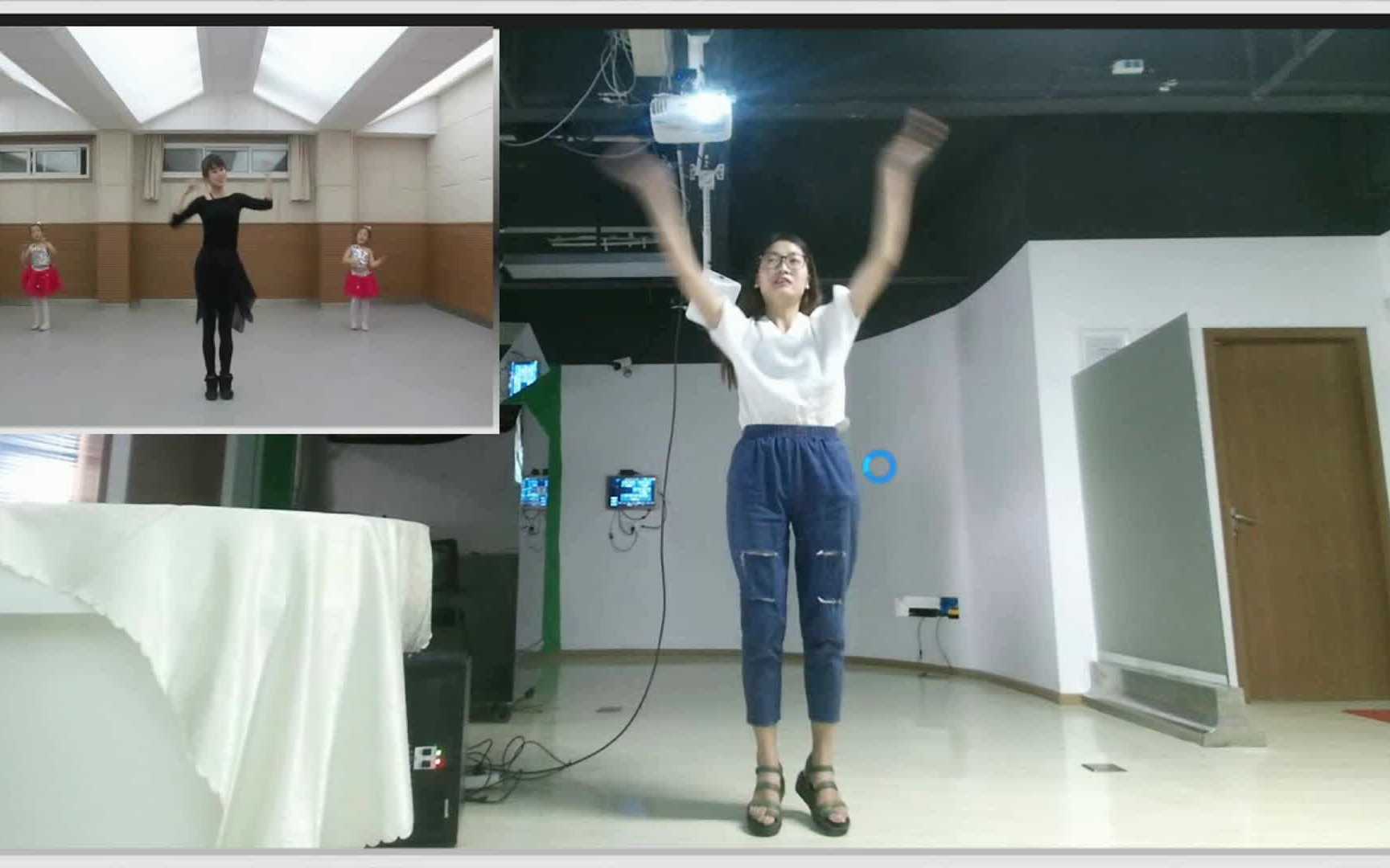 体感舞蹈教学 体感舞蹈 舞蹈教学游戏 舞蹈对比教学互动