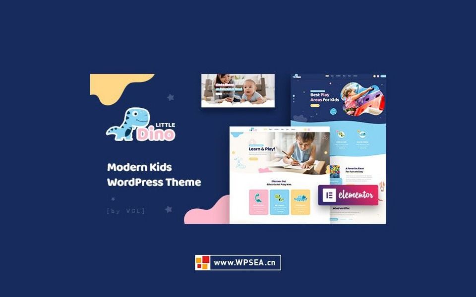 Littledino 现代儿童WordPress主题