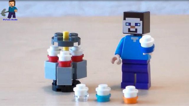 乐高MC我的世界动手制作:酿造台