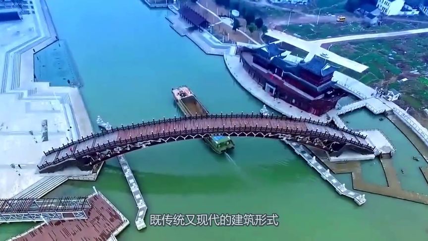 中国最神奇的桥梁:纯木质结构建造,同时承重3000人不在话下!