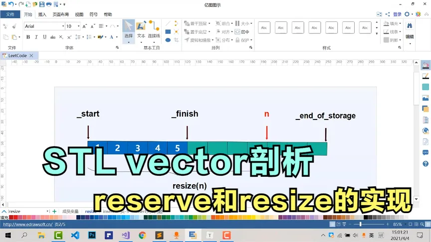 2:STL vector深度剖析-reserve和resize的实现