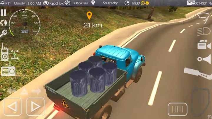 俄罗斯驾驶模拟器.运送燃油后面发生了突发情况求三连。