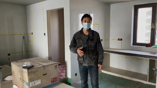 专业木工现场制作厨房柜《第七集》
