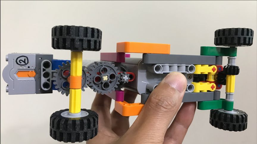 千元乐高课程免费听 乐高机器人——RC Car——结构原理讲解
