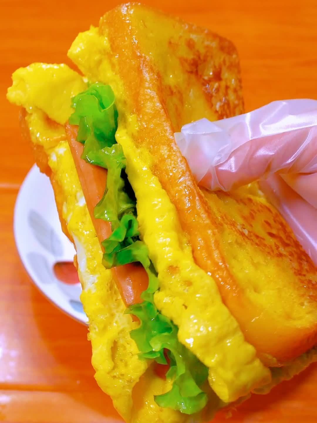 5分钟就能搞定营养又美味的早餐三明治