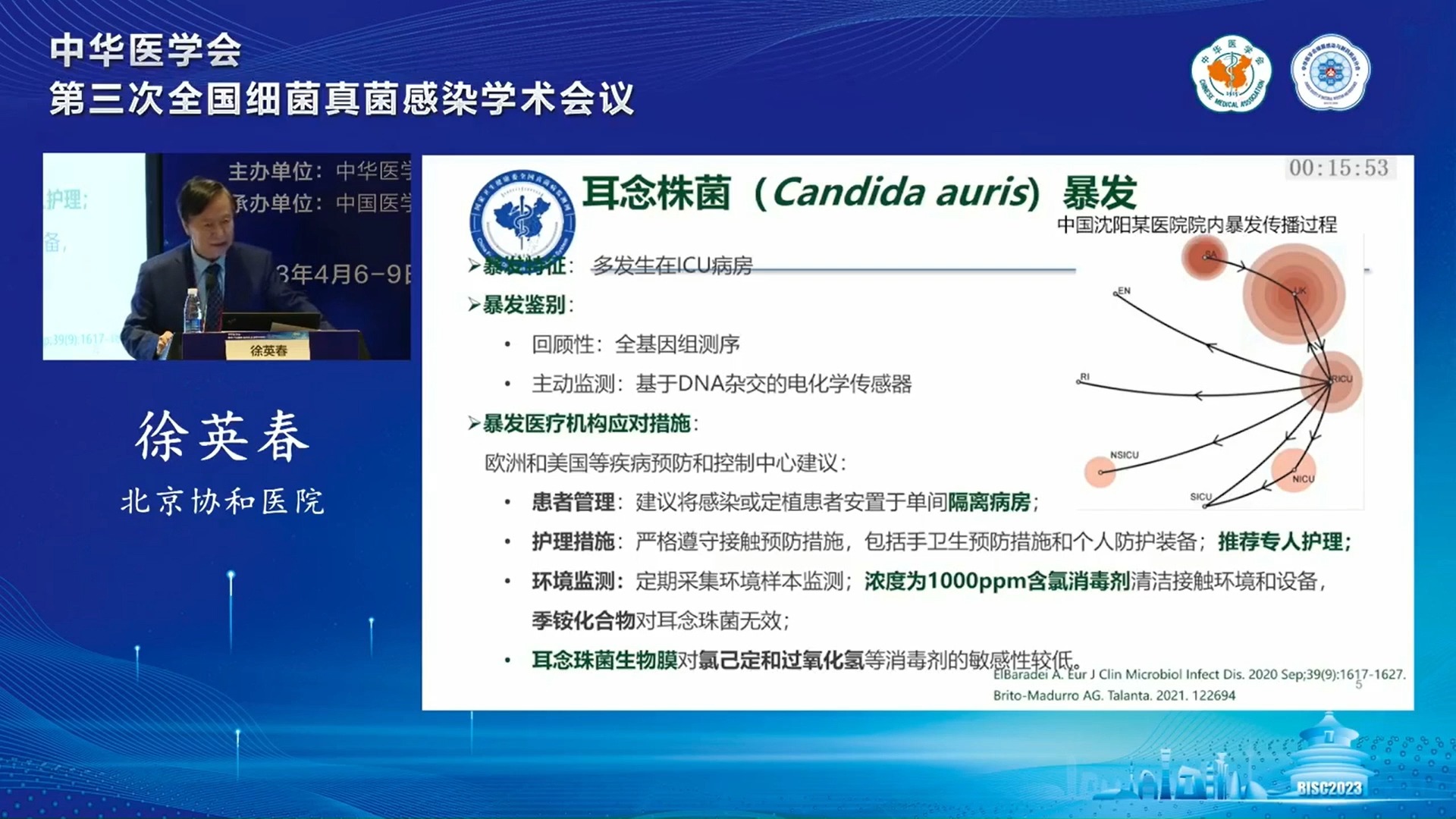 中国医疗机构真菌病监测能力及管理现状 徐英春