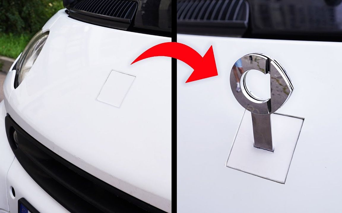 为车子做个升降车标,秒变劳斯莱斯!