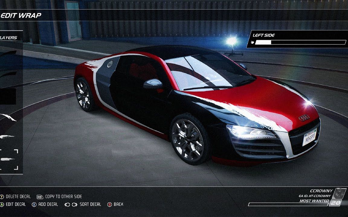 极品飞车:超热力追踪 复刻版 - 涂装编辑器 / 所有图案展示【...