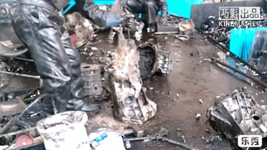 桑塔纳变速箱拆解