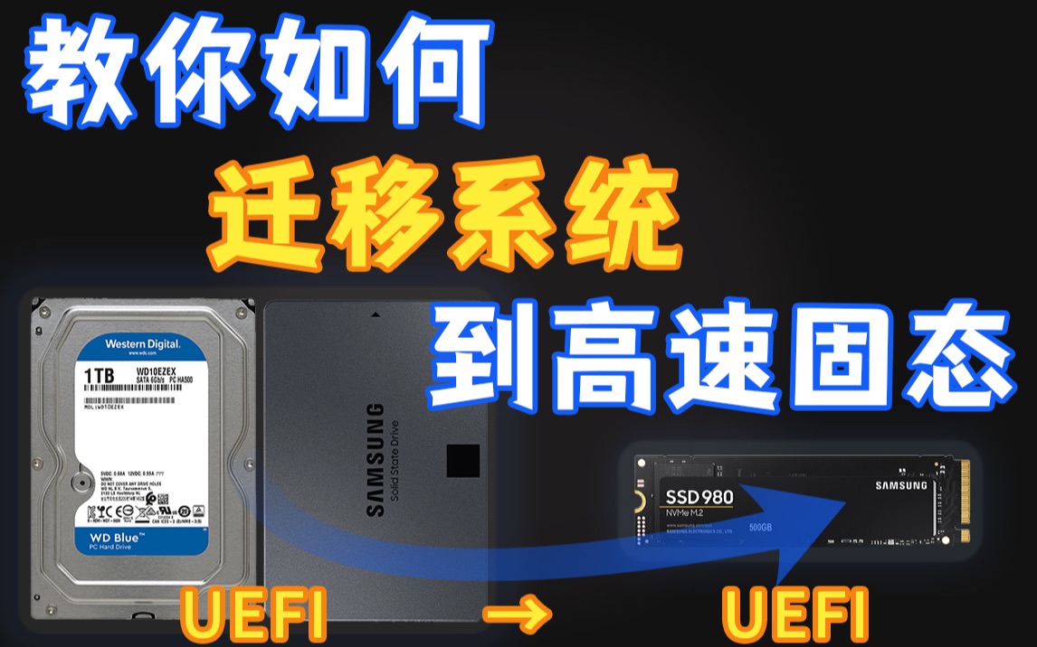 重装系统麻烦?有重要资料?几分钟教你如何迁移系统!