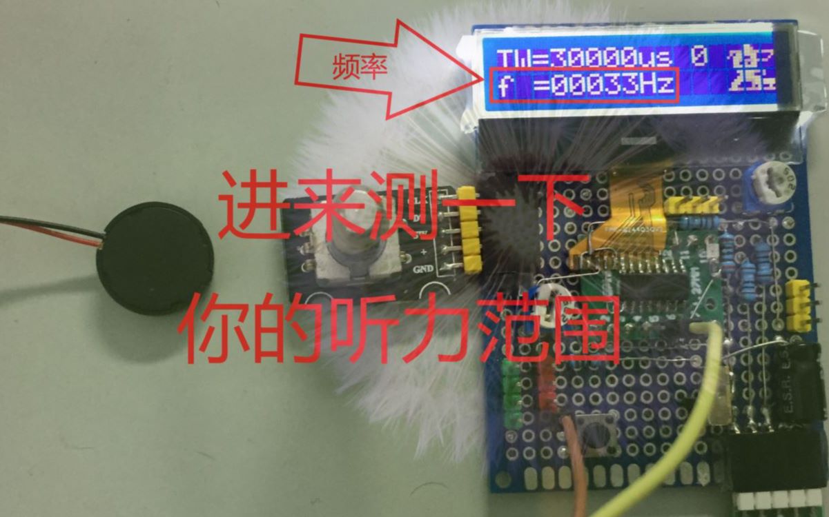 进来测一下你的听力范围(Hz)