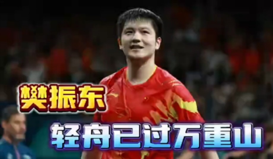 樊振东的“最慢大满贯”背后,是他少年成名却被边缘化近2年