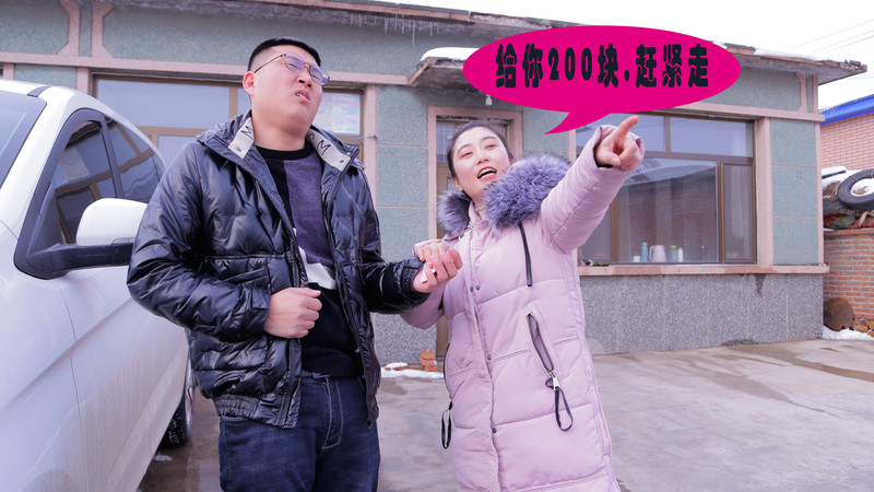 夫妻吵架,丈夫吵着要去丈母娘家,不想正中了妻子的圈套,太逗了