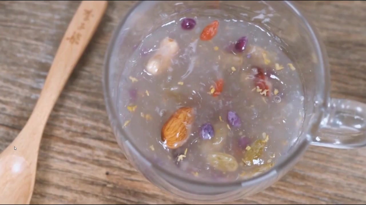李子柒桂花坚果藕粉的食用方法