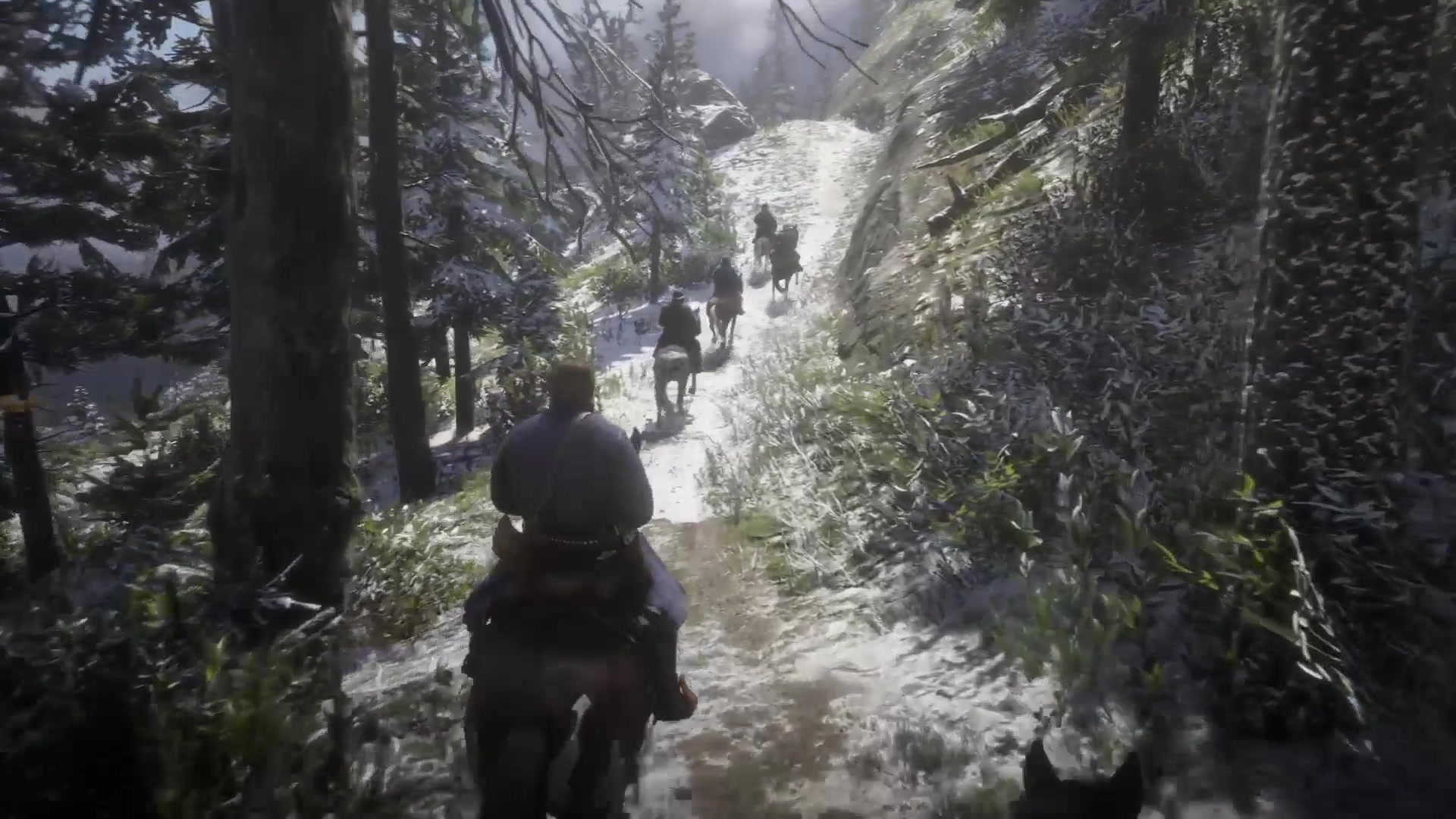 被震撼到 !荒野大镖客2的一段巅峰画质展示,R⭐PS4PRO有限机能下...