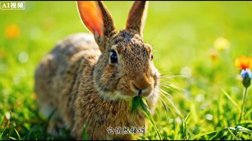 草地上的无形杀手,野兔的惊恐凝视,巨蟒的疯狂缠绕