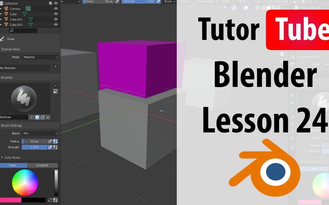 iBlender中文版插件贝塞尔曲线入门 Blender 插件 教程