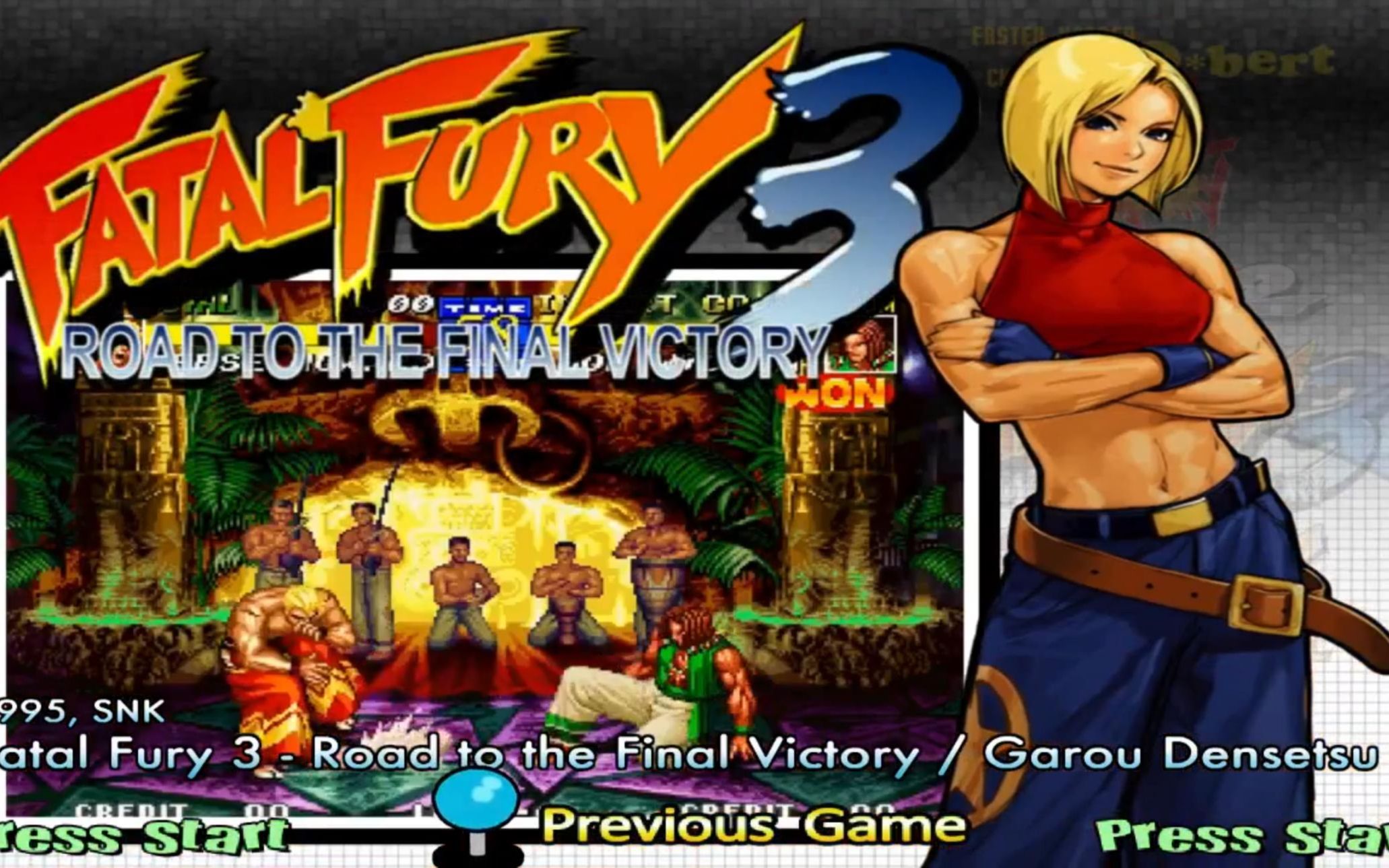 (5)街机厅游戏MAME收集目录封面演示厂家时间等对照