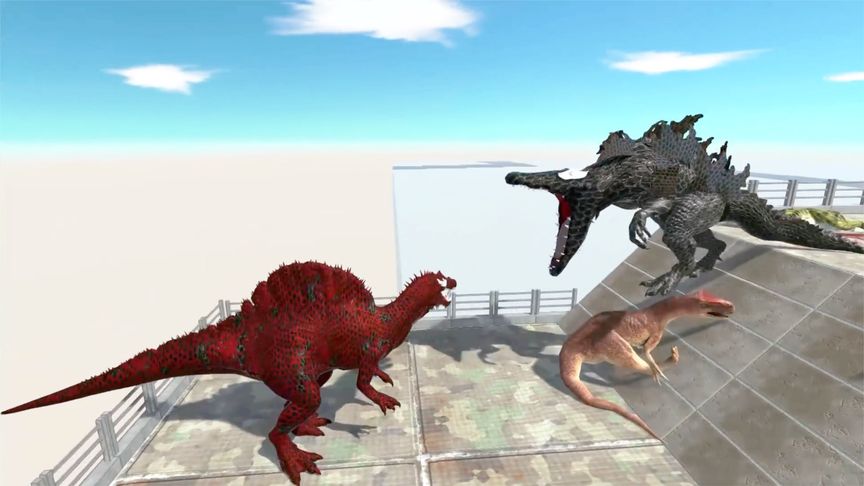 动物战争模拟器 阶梯式战斗 不是我战斗力不行 最后只是出点意外