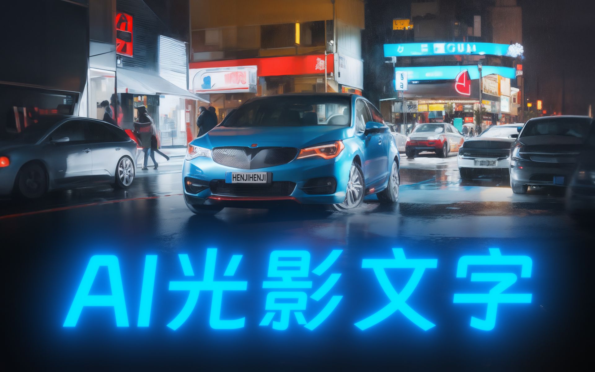 ...藏在图片里 - 如何用 Stable Diffusion 精准控制光影,将文字融合到图片