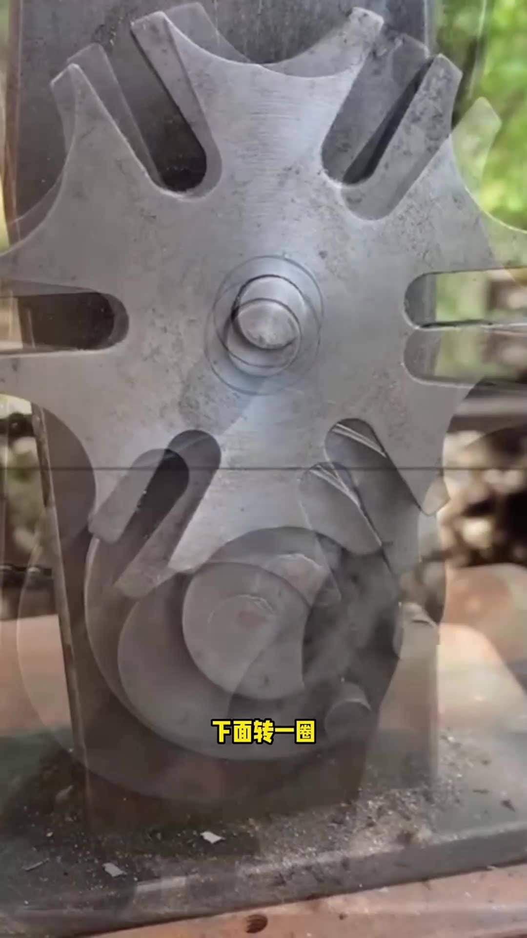 变速齿轮的工作原理,真佩服设计者的脑洞