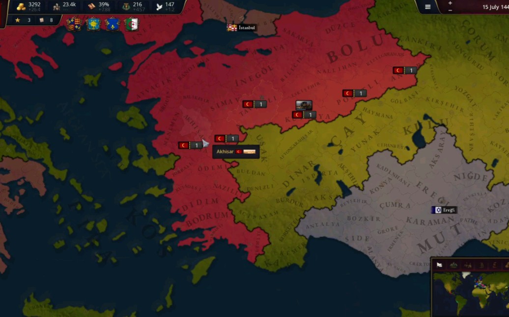 【Age of history 3】船新版本的殖民系统_单机游戏热门视频