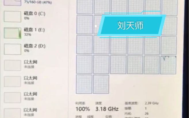 26核心电脑 满负荷ANSYN结构仿真分析全记录