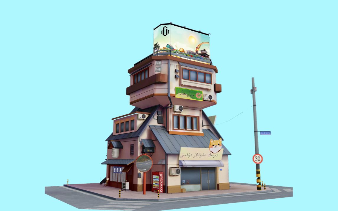 【Maya影视动漫场景】赛尔号大电影场景建模师教你做场景(二)