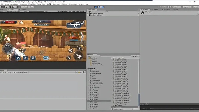 cs射击工程unity3d 精品游戏 unity 代码手 cs射击工程unity3d