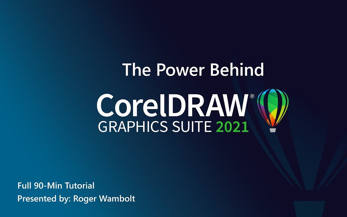 CorelDRAW 2021初学者完整教程(90 分钟)中英机翻字幕