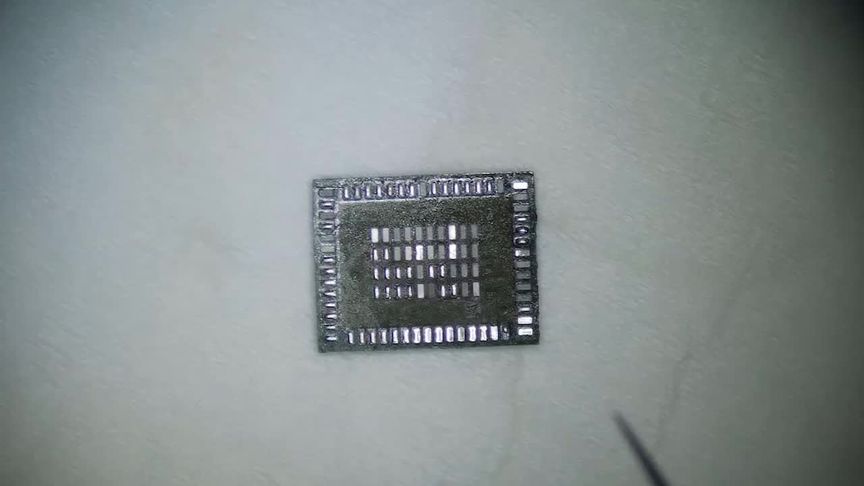 手机维修视频带封胶的wifi芯片这样处理