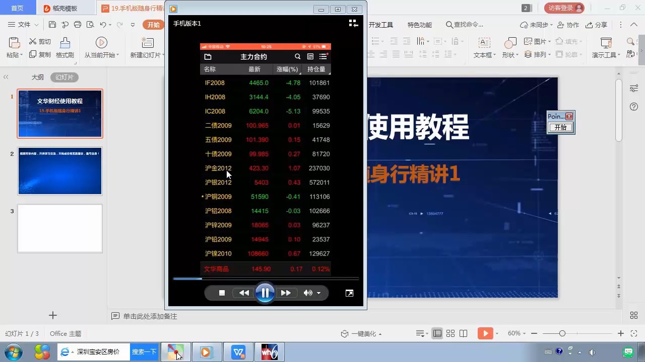文华财经教程 文华财经使用方法 第十九讲 系列20集