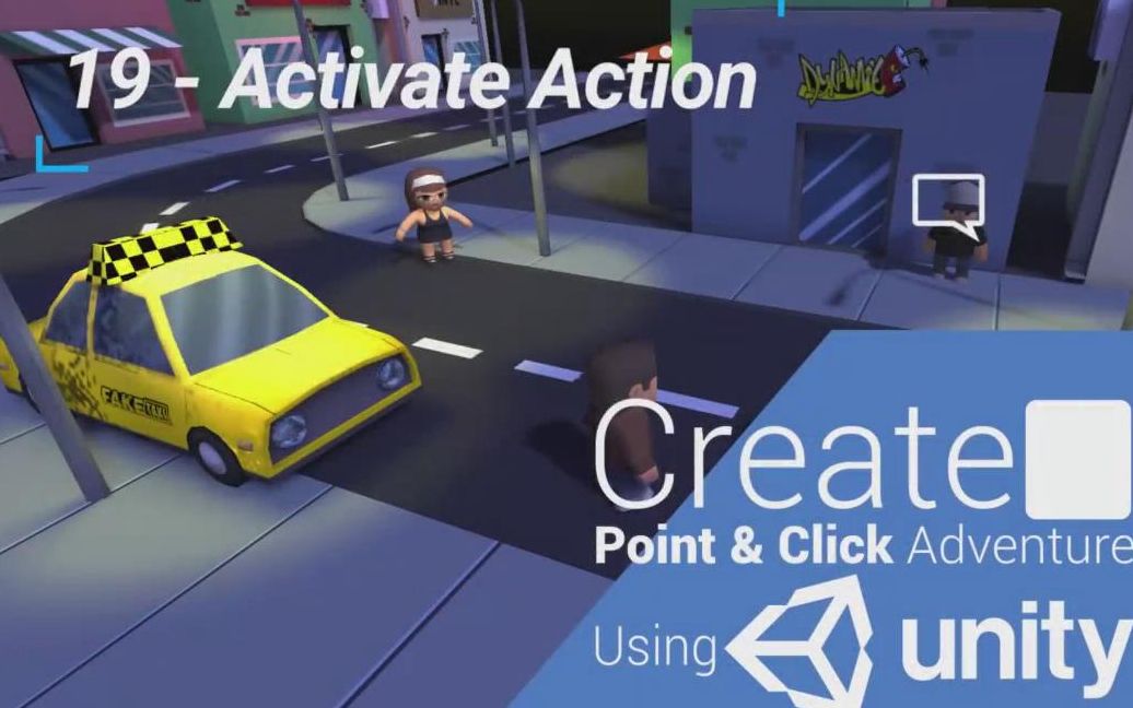 【Unity】Unity冒险游戏完整制作流程教程(中英双字)