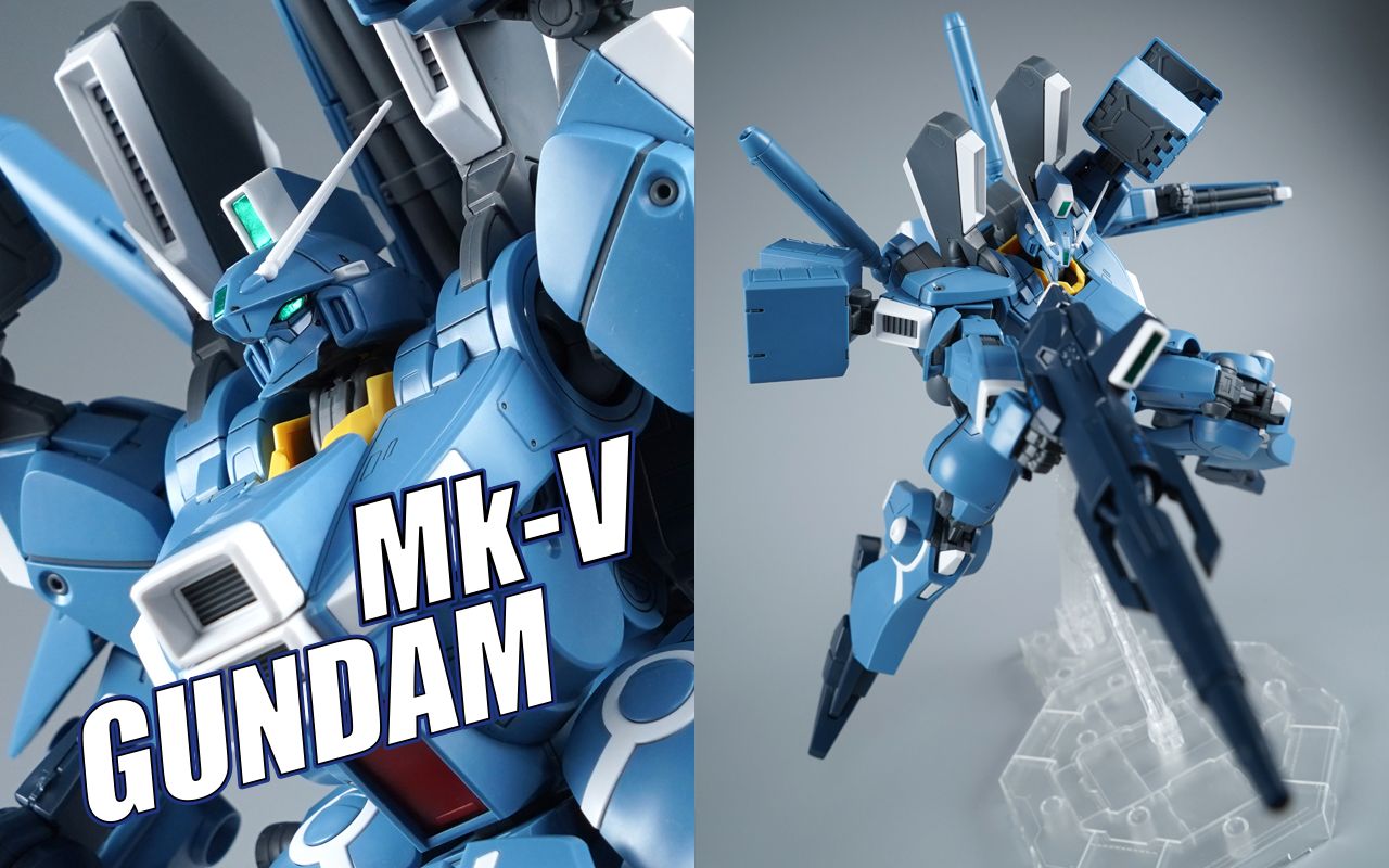 8000日元!多等两个月!法兹杀手到底咋样?万代MG 高达MK V模型【评...
