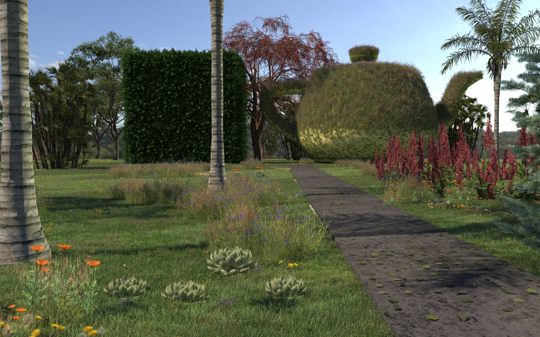 3d森林插件展示块精简版