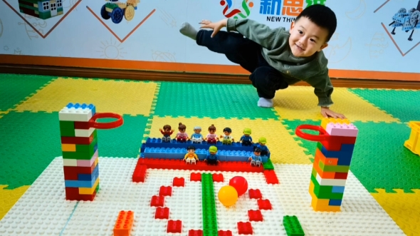 乐高搭建-篮球场