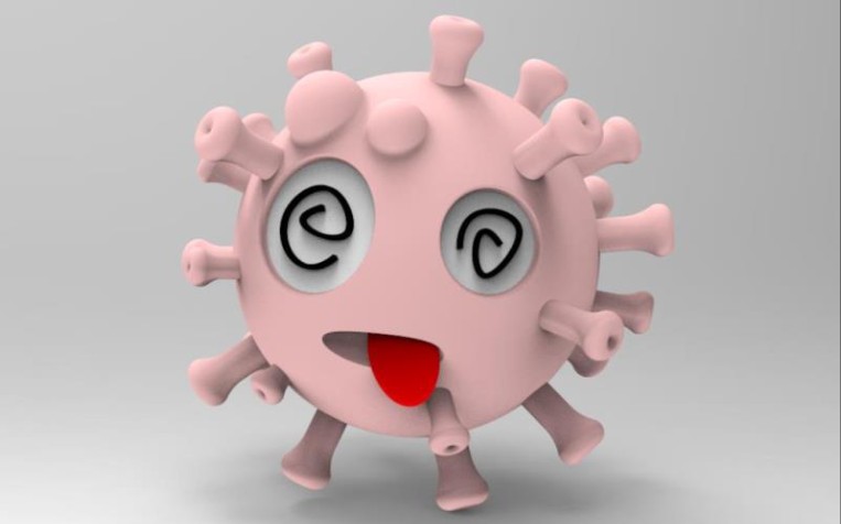 一起打败冠状病毒,教你用3Done设计冠状病毒