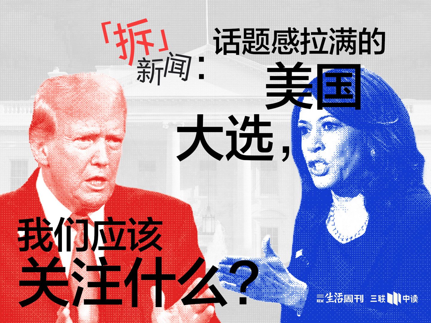美国大选进入倒计时,除了“吃瓜”特朗普VS哈里斯,我们还应该关注...