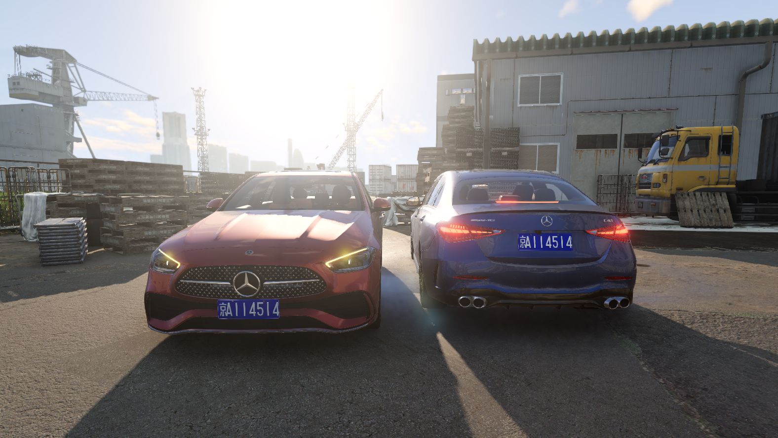 车辆模组-梅赛德斯-奔驰C级W206 BeamNG.Drive车辆模组