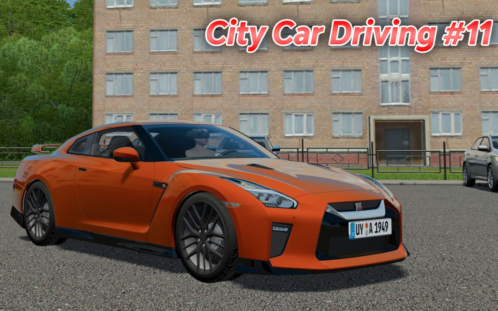城市汽车驾驶 #11:日产GT-R R35 2017 | City Car Driving