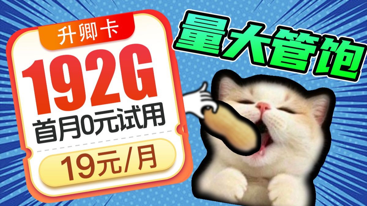 ...首月还能0元试用!2025流量卡推荐|19元长期流量卡|移动流量卡|电信...