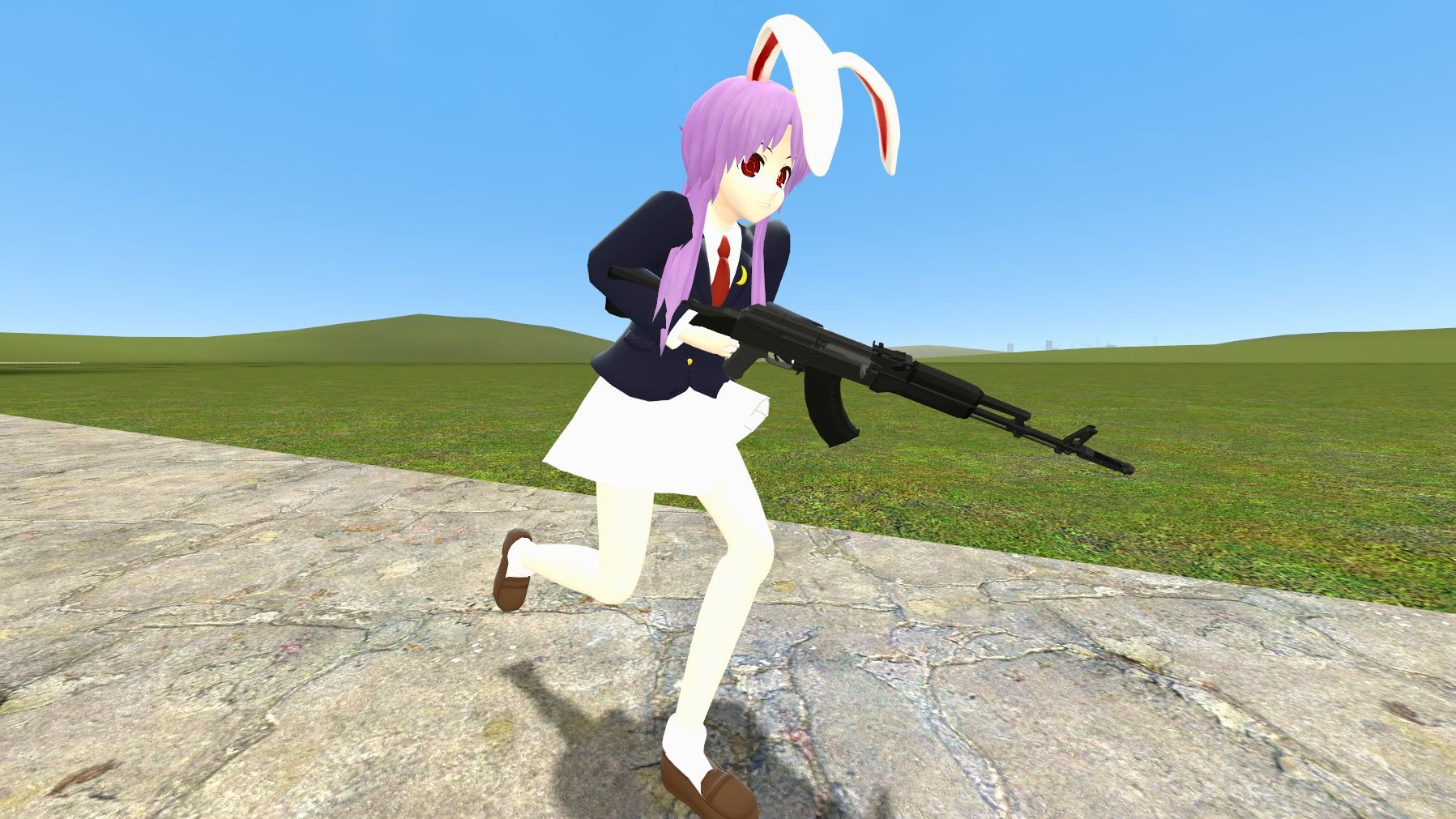 【GMOD】模组推荐:添加切换奔跑,行走指令_GMOD_演示